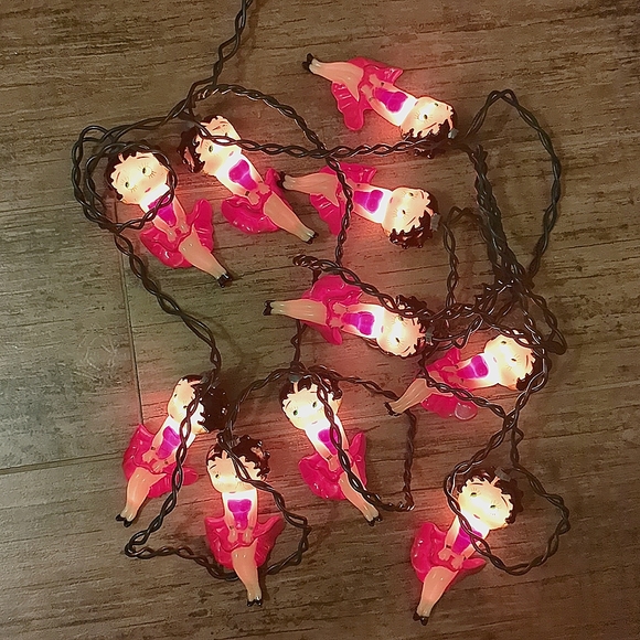 KFS Hearst | Other | Vintage Betty Boop String Lights Kfs Hearst Lights ...